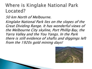 Kinglake National Park | PPT