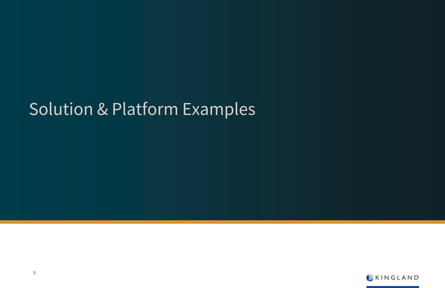 The 4th Generation Kingland platform | PPT