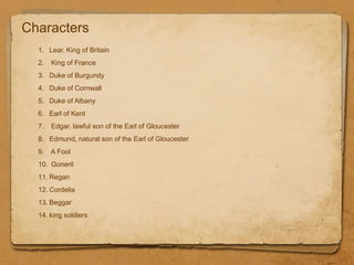 King lear | PPTX | Books and Literature