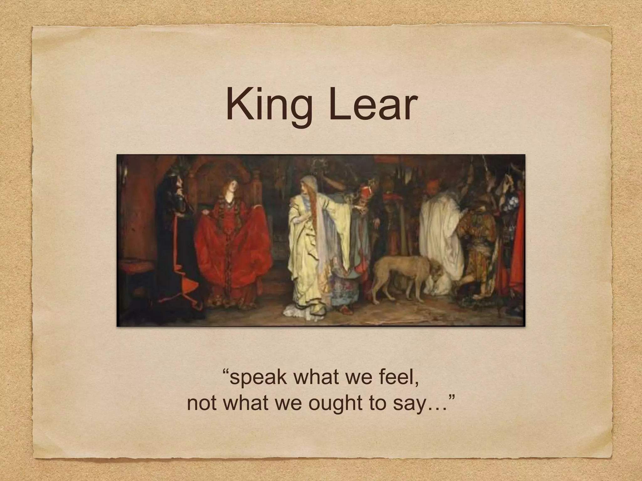 King lear | PPTX