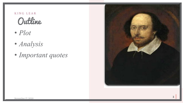 King lear by William Shakespeare | PPTX