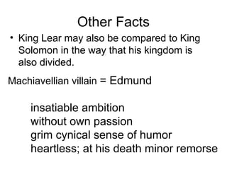 King Lear-Heus.ppt King Lear William Shakespeare play | PPT