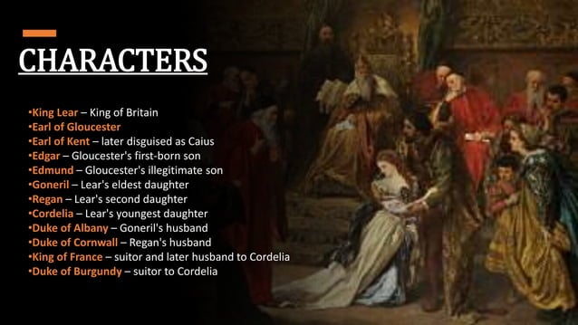 King Lear - A Tragic Hero Fall explained | PPTX