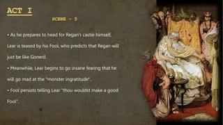 King Lear - A Tragic Hero Fall explained | PPTX