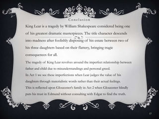 Presentation on King Lear by William Shakespeare | PPT