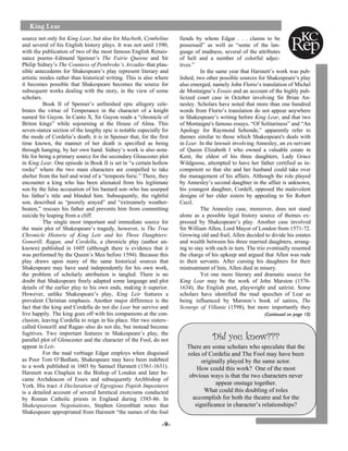 King Lear Learning Guide | PDF