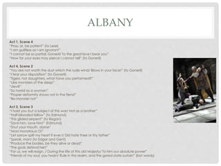 King Lear Quotes AO2, AO3 & AO4- A2 EXAM | PPTX