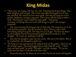 King midas | PPTX