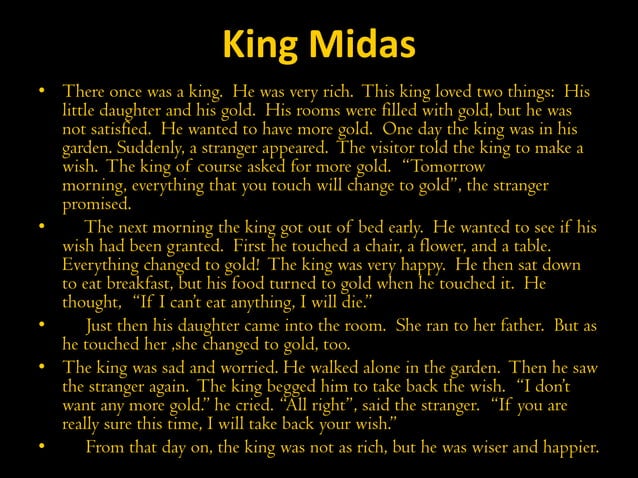 King midas | PPTX