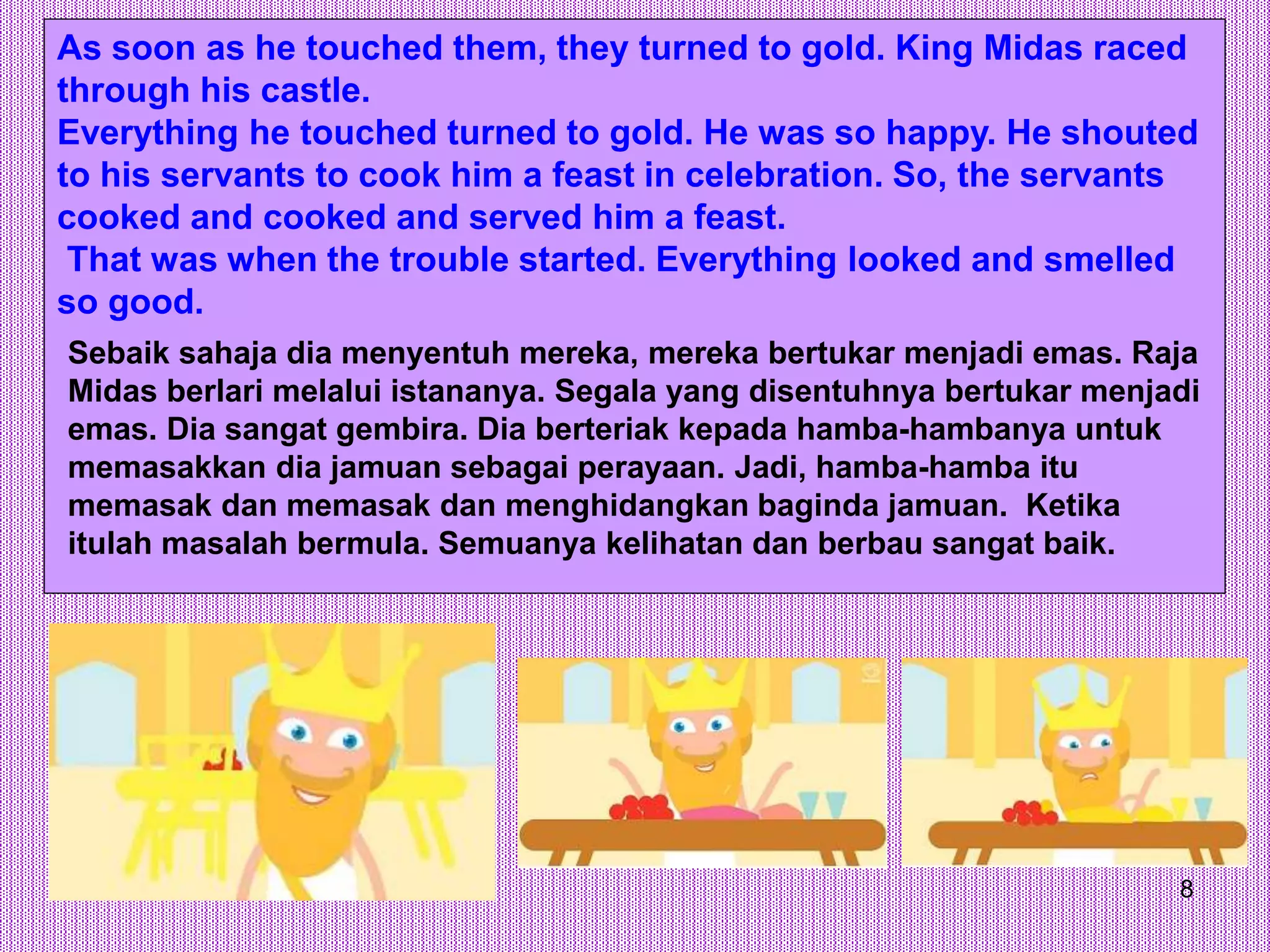King Midas and The Golden Touch - A Story with Life Lessons (English ...