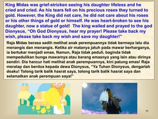 King Midas and The Golden Touch - A Story with Life Lessons (English ...