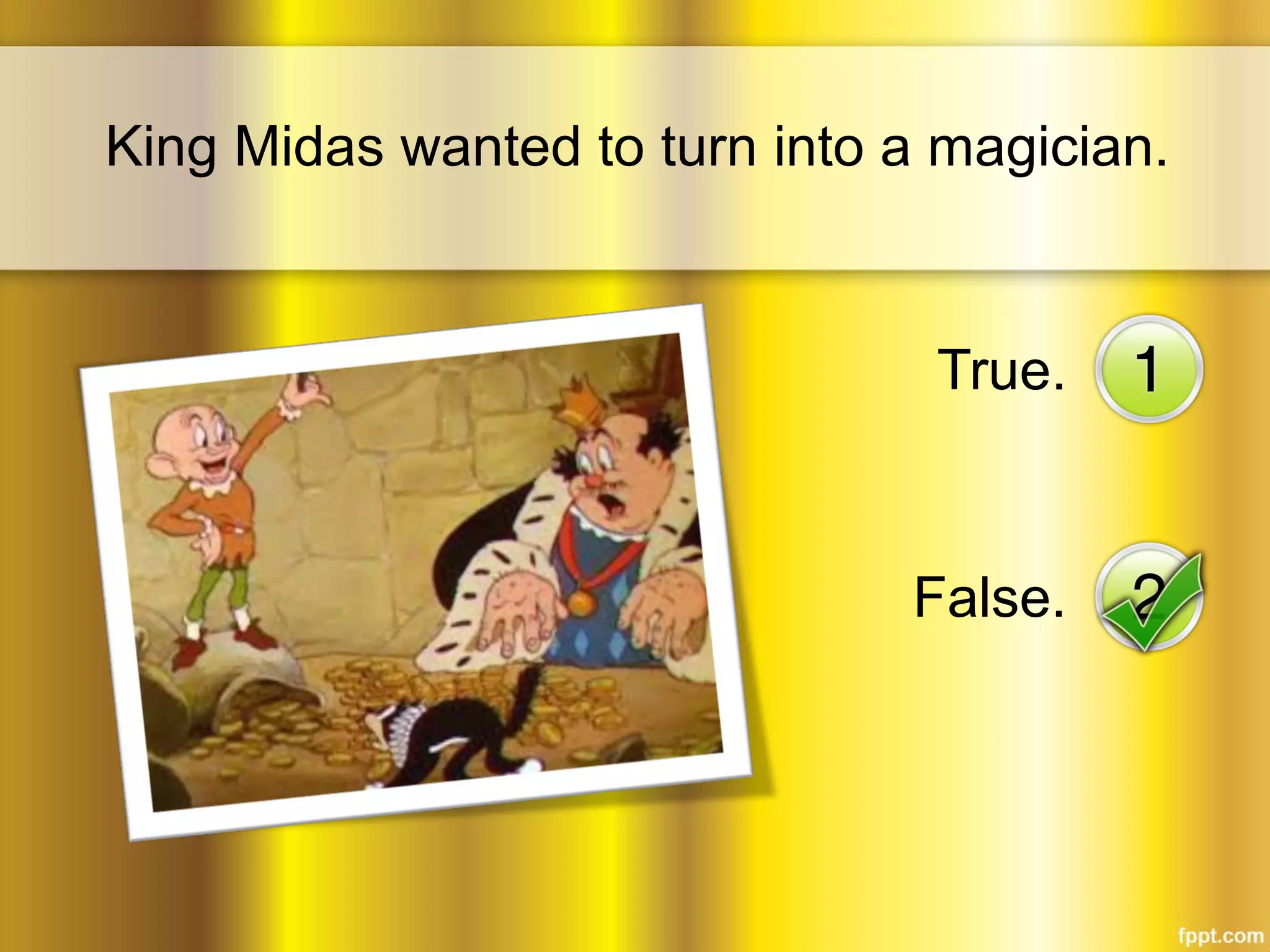 King Midas & the Golden Touch | PPT