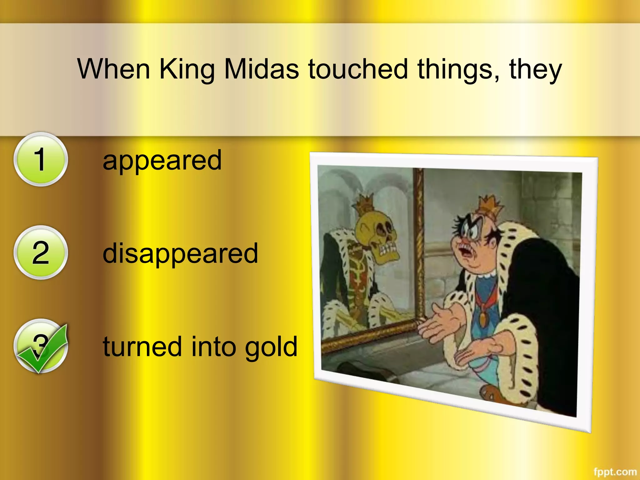 King Midas & the Golden Touch | PPT