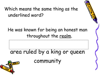 King midas vocabulary words | PPT