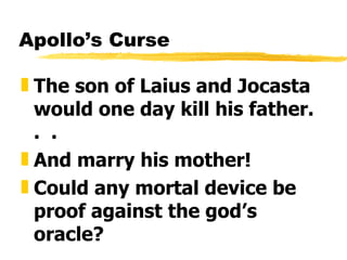 King oedipus presentation | PPT