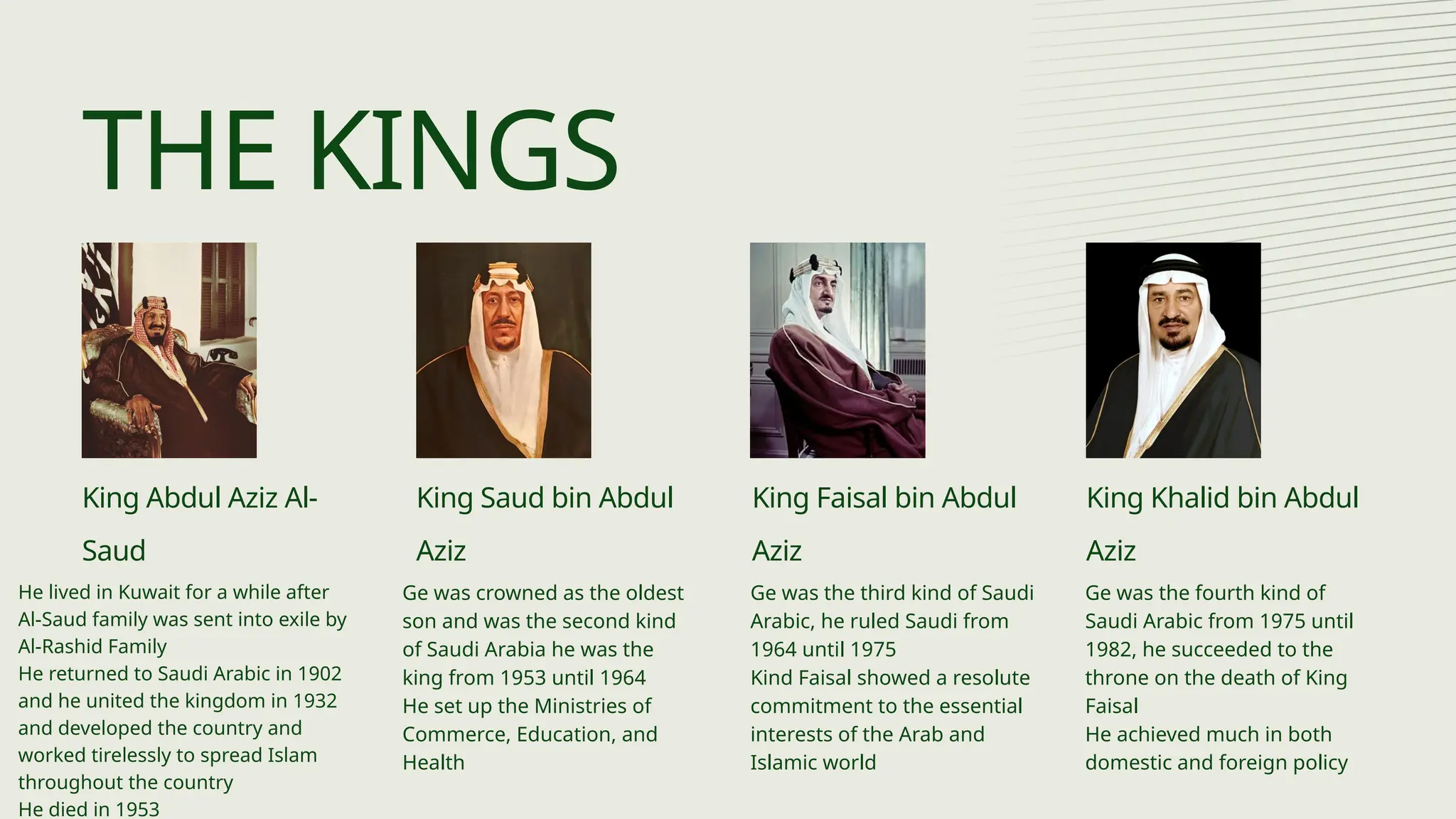 King Of Saudi Arabic, Project by Mohammed Mahmoud 3C.pptx