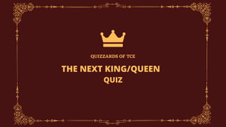 King of the world quiz | PDF