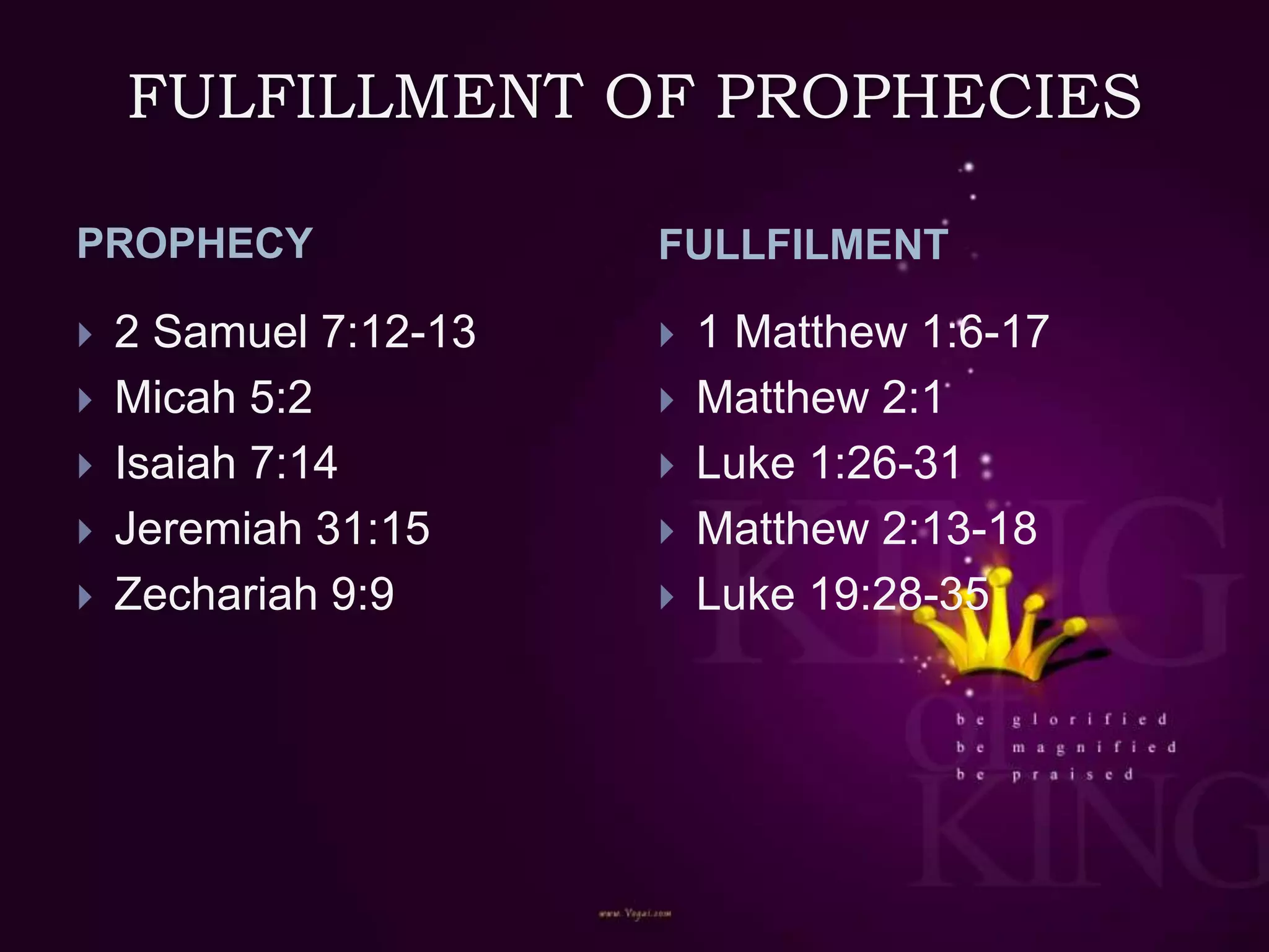 The King: Jesus the Promised King | PPTX