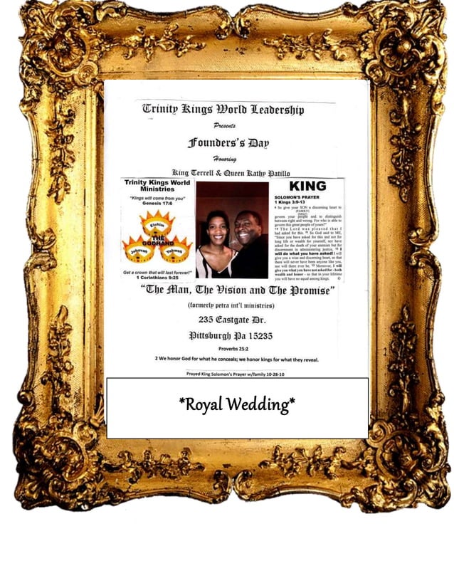 King Terrell & Queen Kathryn Patillo(Fitzgerald) of the Patillo Family ...