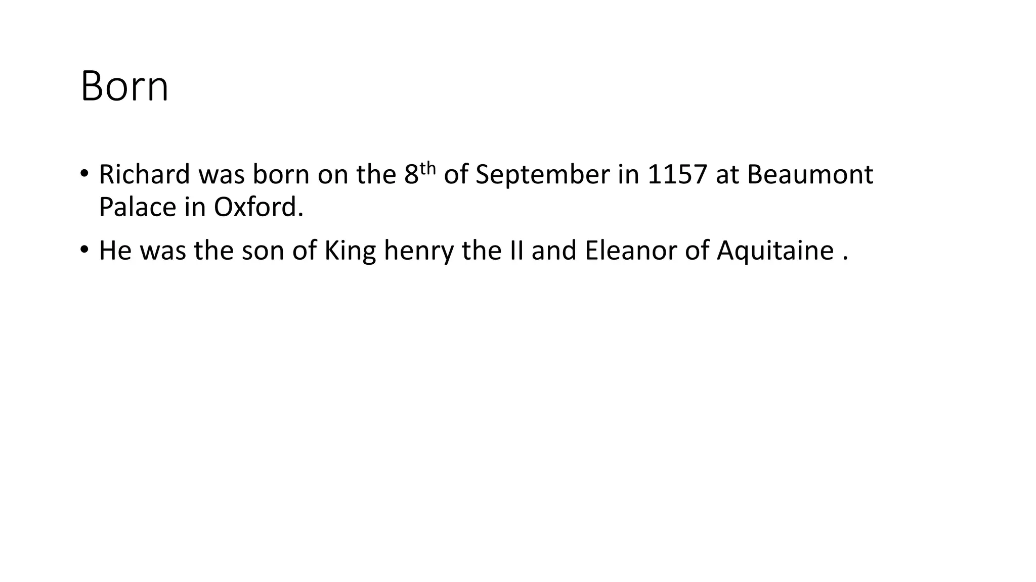 King richard i of england | PPTX