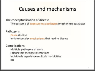 Aetiology and prediction: the difference between pathogenesis and ...