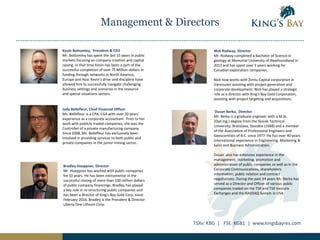King's Bay Corporate Presentation | PPT