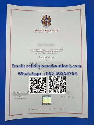 How to Get a Fake king's college london degree | PDF
