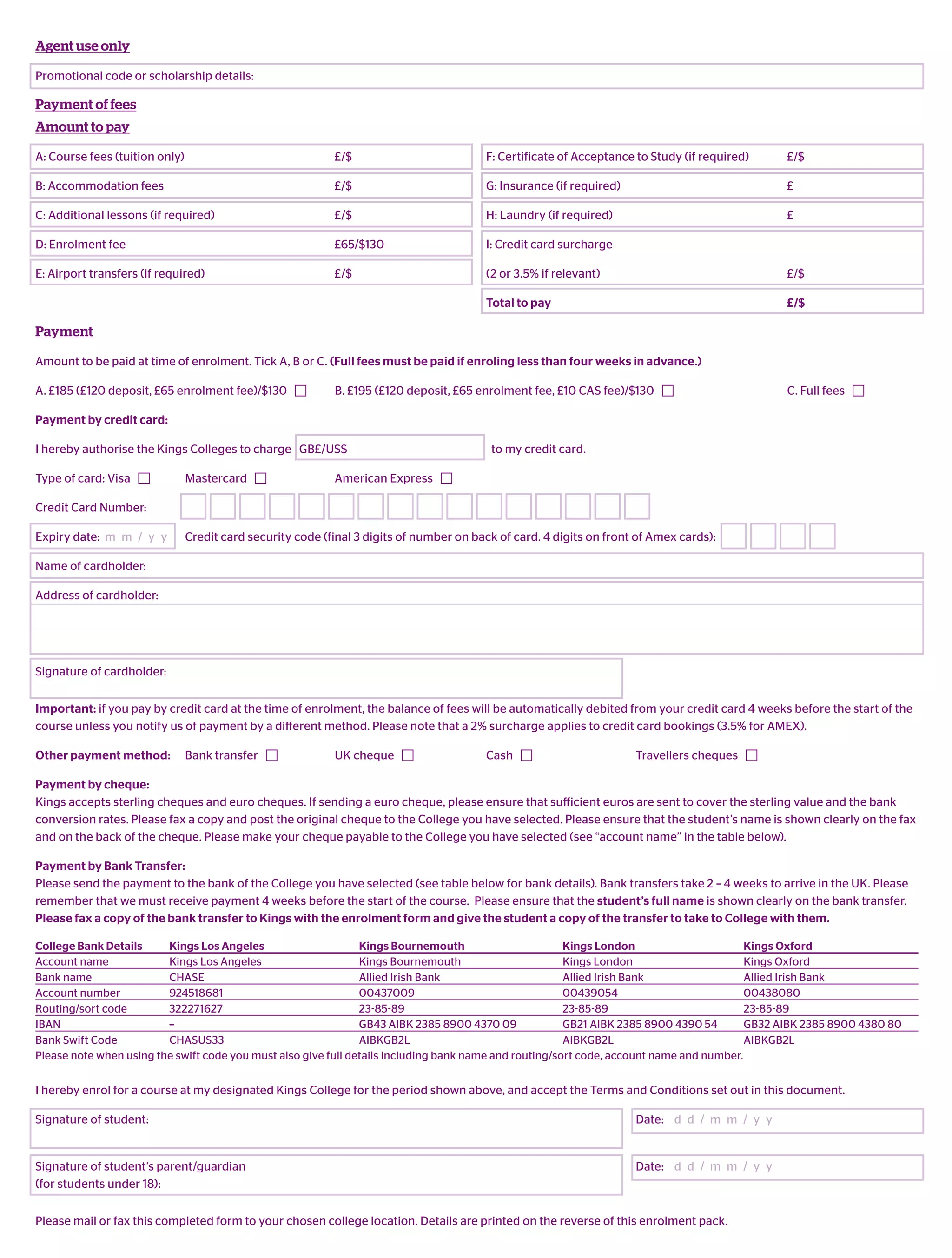 Kings colleges English courses 2011 - Intelligent Partners | PDF