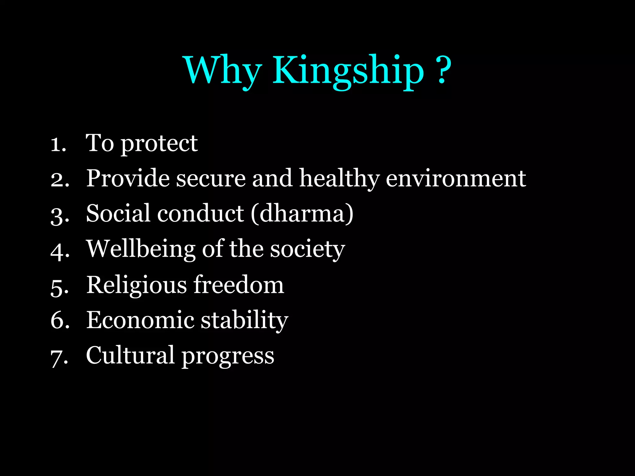 Kingship Role, Duties and Concept of Divinity | PDF