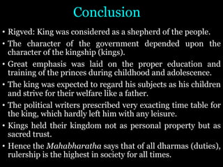 Kingship Role, Duties and Concept of Divinity | PDF