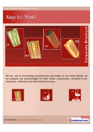 kings-ice-mould, MUmbai, Icecream Mould | PDF | Desserts and Baking ...