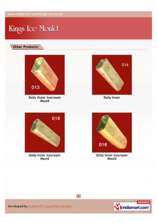 kings-ice-mould, MUmbai, Icecream Mould | PDF | Desserts and Baking ...