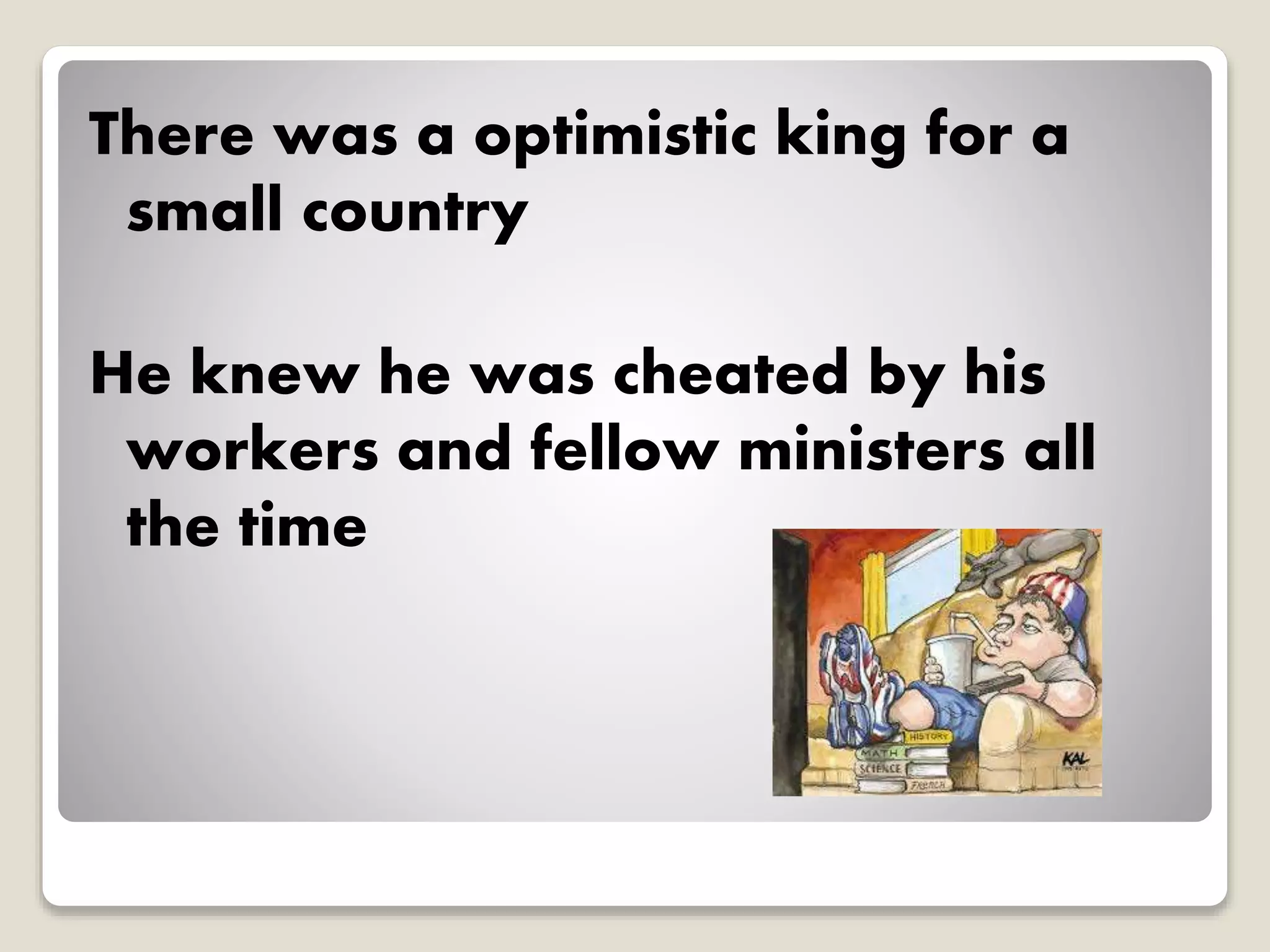 Kings judgement moral story | PPTX