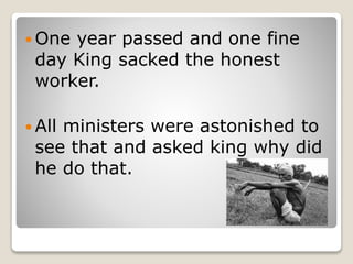 Kings judgement moral story | PPTX