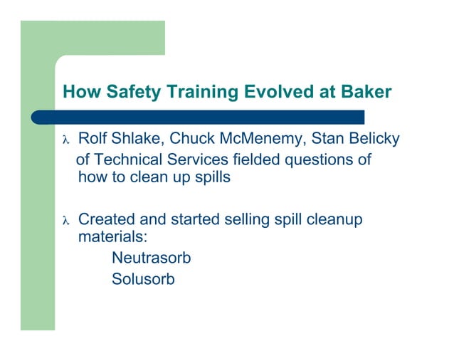 Tribute to Warren Kingsley | PPT