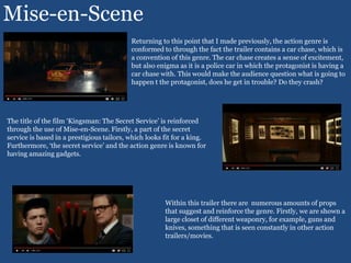 Kingsman Trailer Analysis | PPTX