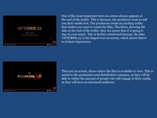 Kingsman Trailer Analysis | PPT