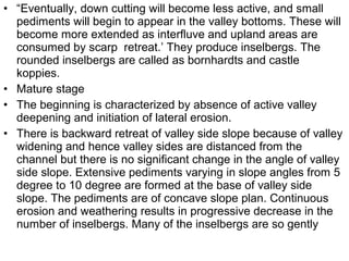 King's model-Geomorhology Chapter | PPT