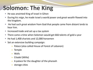 King solomon | PPTX