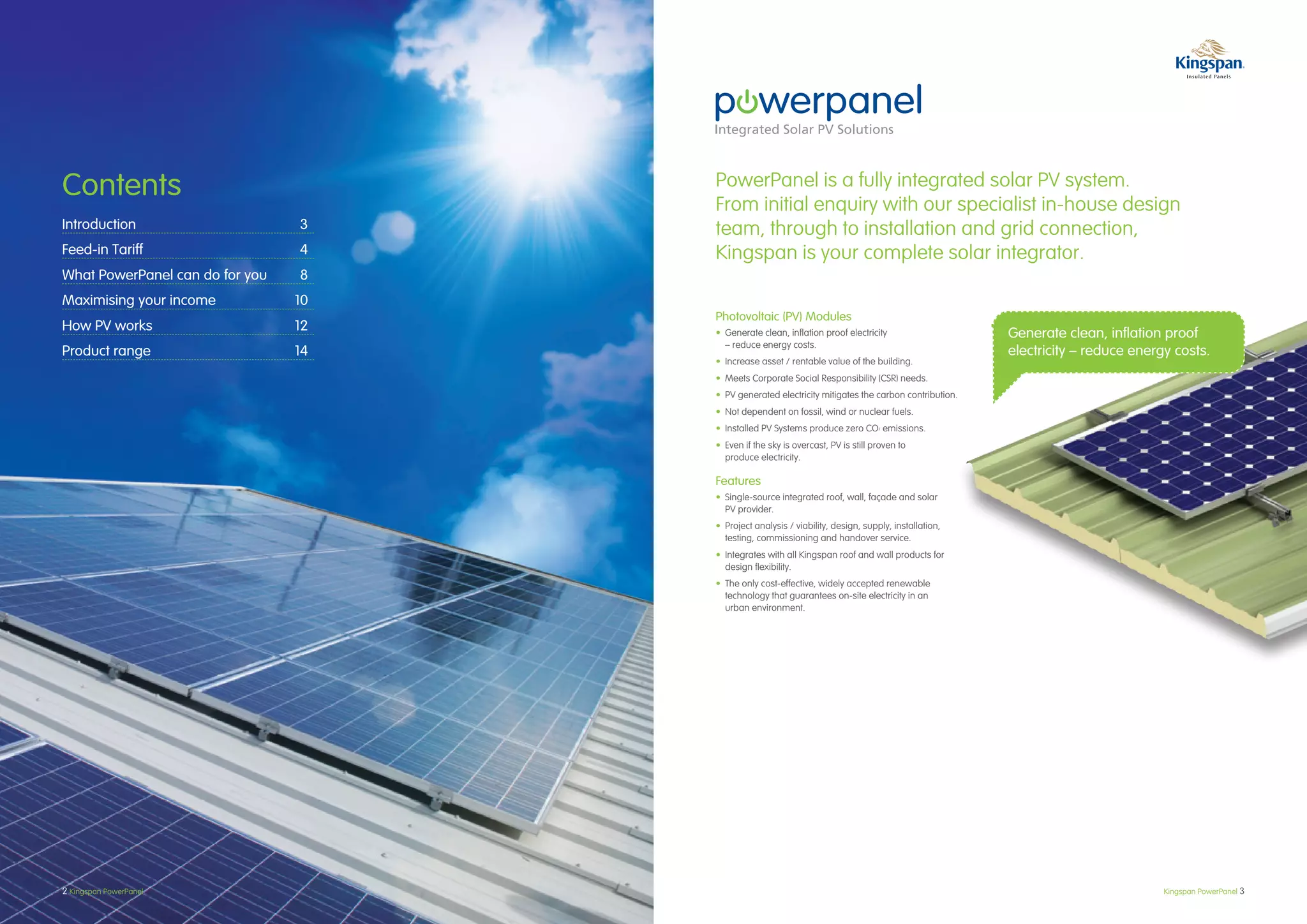 Kingspan power panel | PDF
