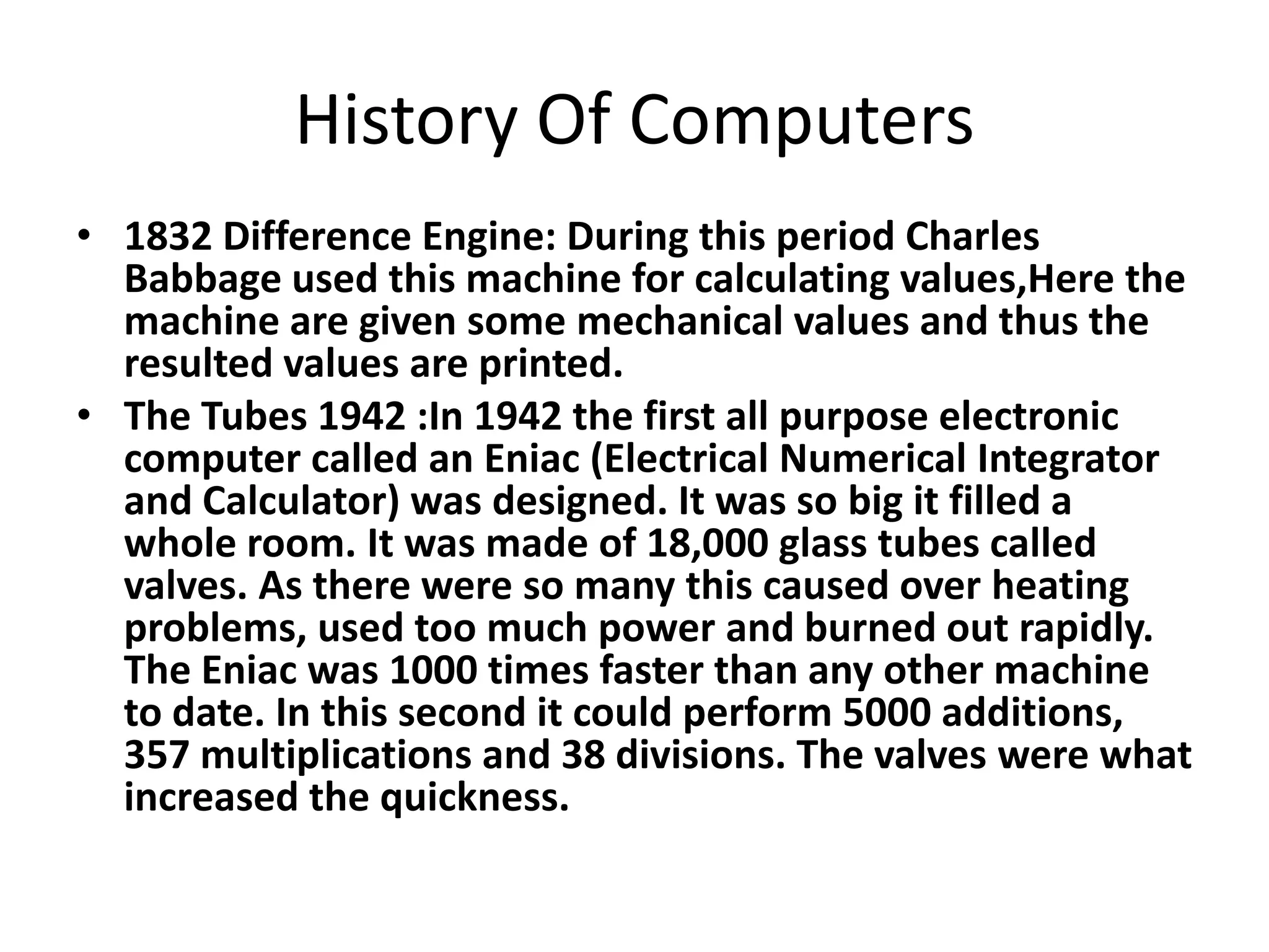 Evolution of Computers - by Solomon | PPTX