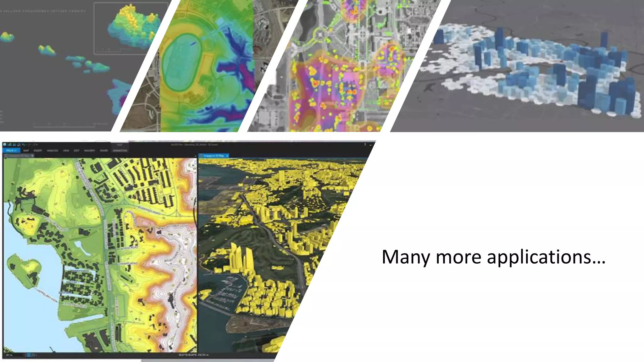 Geography school talk on GIS, mapping, spatial analytics, industry applications and careers | PPTX