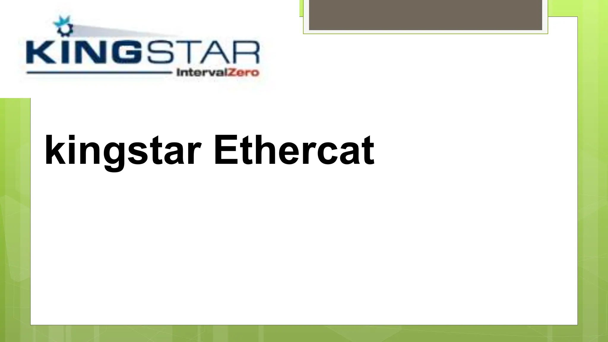 kingstar Ethercat.pptx