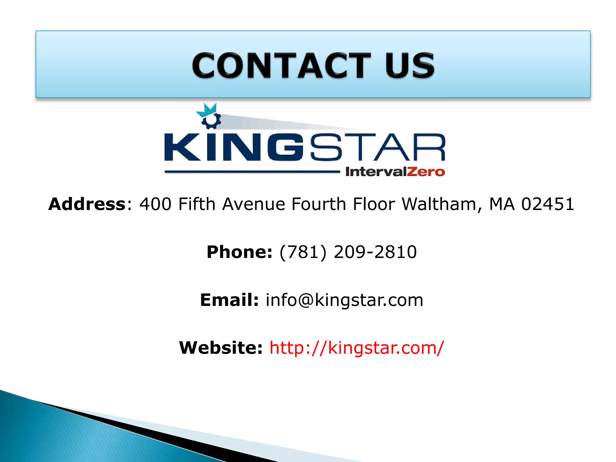 King star for motion control and machine vision | PPT
