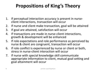King's theory | PPTX