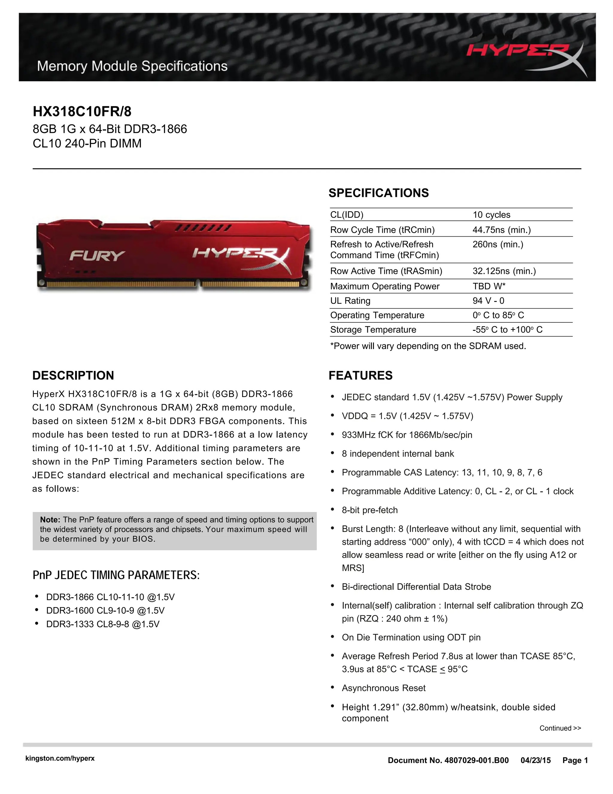 Kingston HyperX Fury HX318C10FR_8.pdf