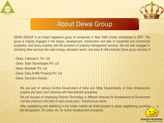 Dewa Group Kings Valley Greater Noida (West) .. Call @ 9599312345 | PPT