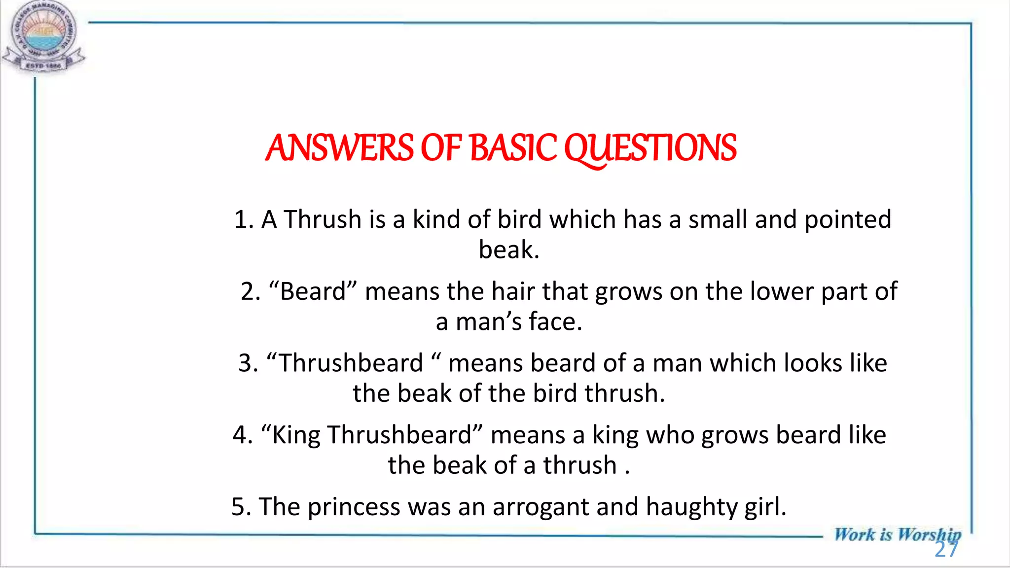 KING THRUSHBEARD - final.pptx