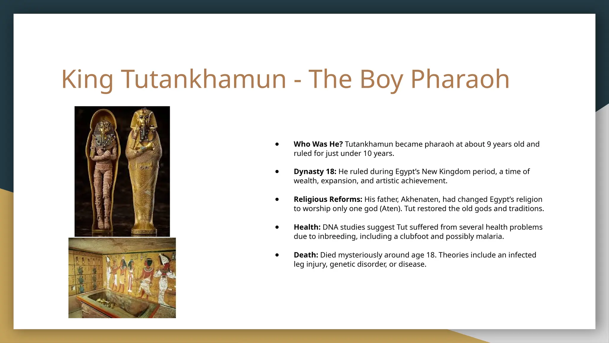 KING TUTANKHAMUN AND THE VALLEY OF KINGS.pptx