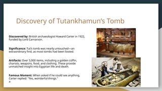 KING TUTANKHAMUN AND THE VALLEY OF KINGS.pptx